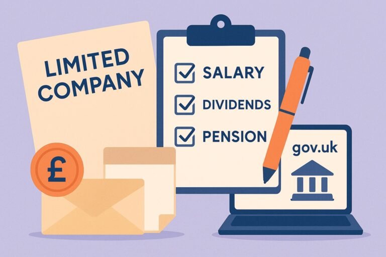 Tax-efficient ways to pay yourself through a limited company - ByteStart