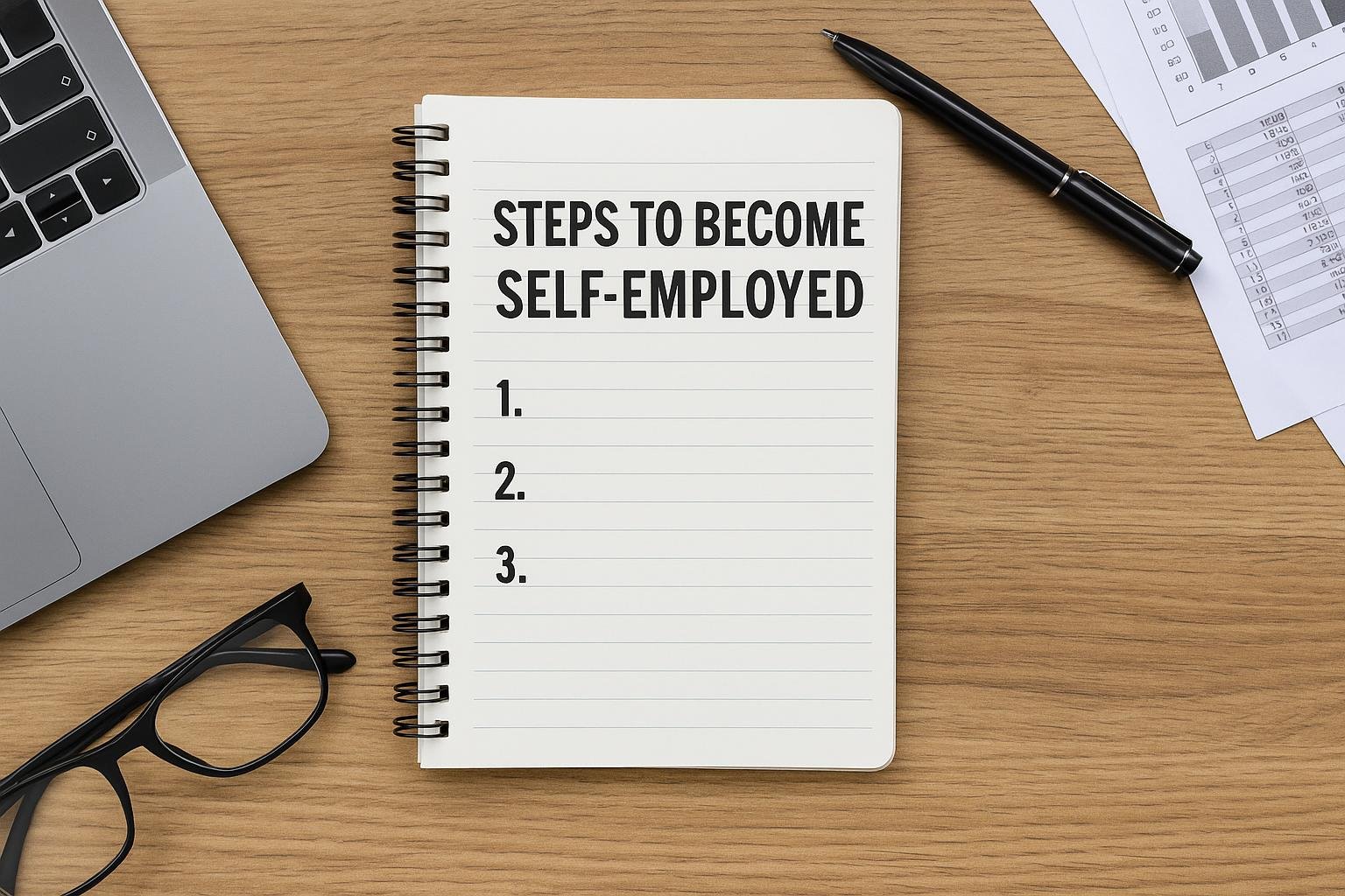 15 steps to take when you become self-employed in 2025 - ByteStart